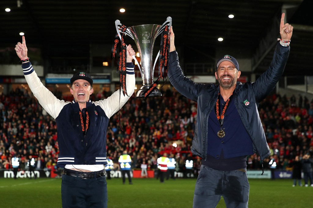Ryan Reynolds’ Wrexham AFC is now worth 4,900% more at £100 million ...