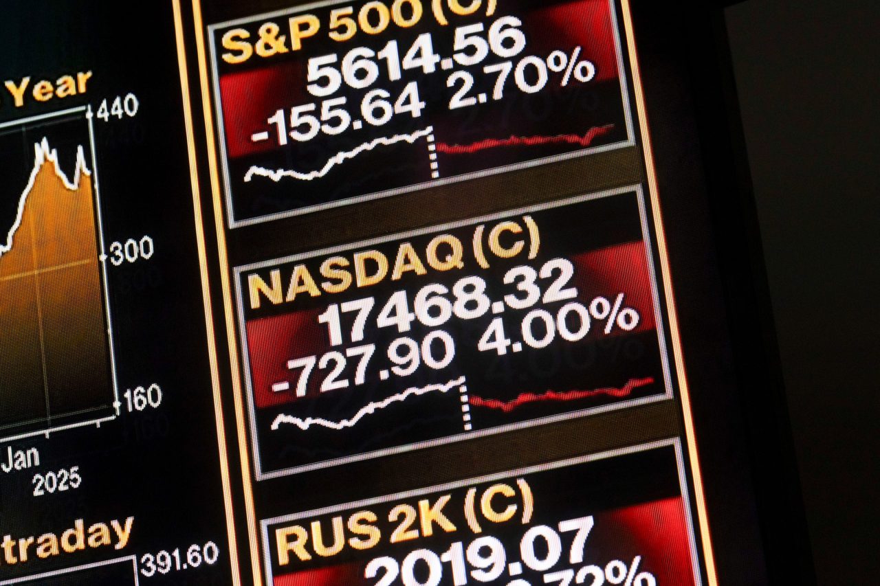 The 'Trump bump' is now the 'Trump slump' as market rout wipes out ...
