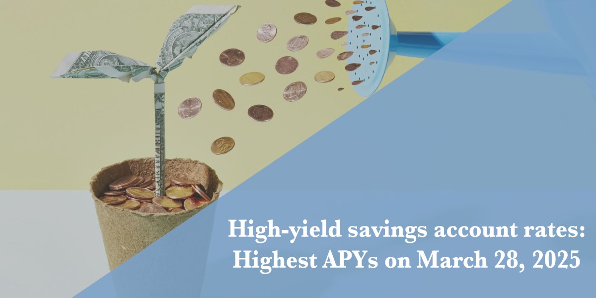 Best high-yield savings account rates today, March 28, 2025 | Fortune