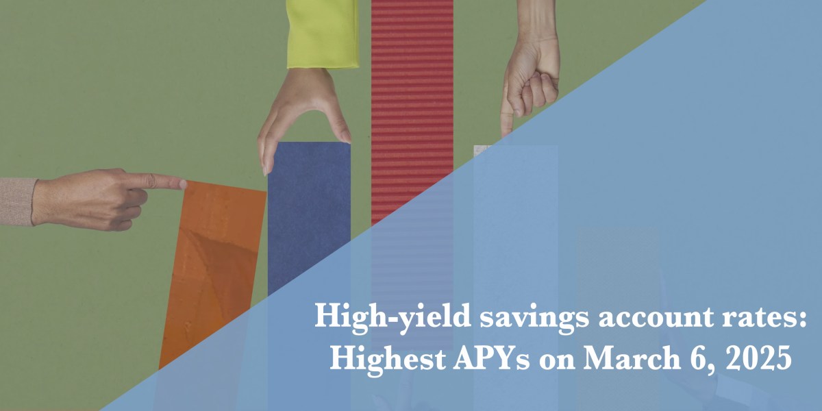 Earn up to 5% APY on the best high-yield savings account today, March 6 ...