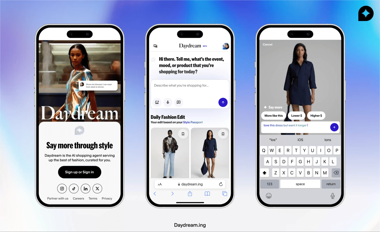 Retail veteran Julie Bornstein’s Daydream AI fashion shopping agent ...