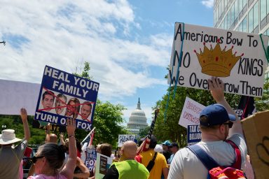 How to watch the No Kings protests taking place around the country ...
