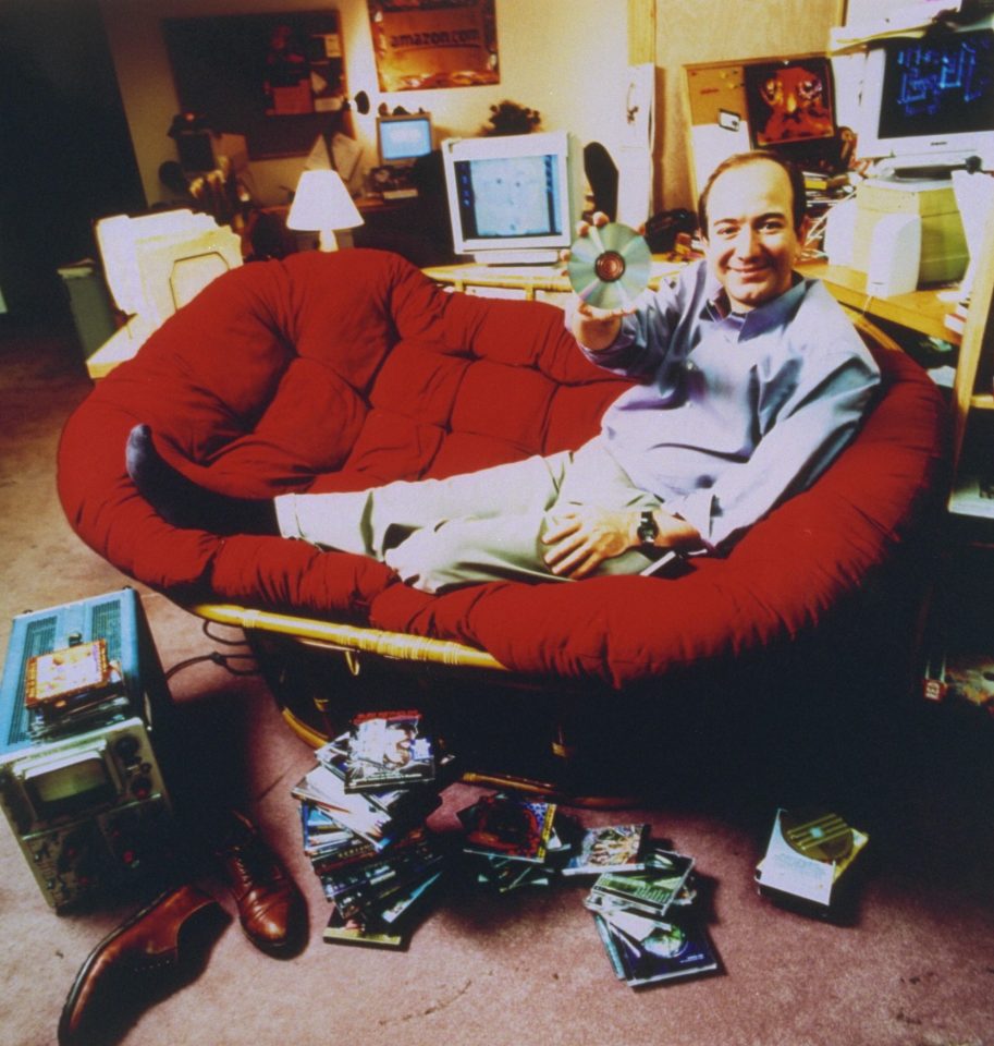 Jeff Bezos launched his Amazon empire in a rented garage. Now his ...