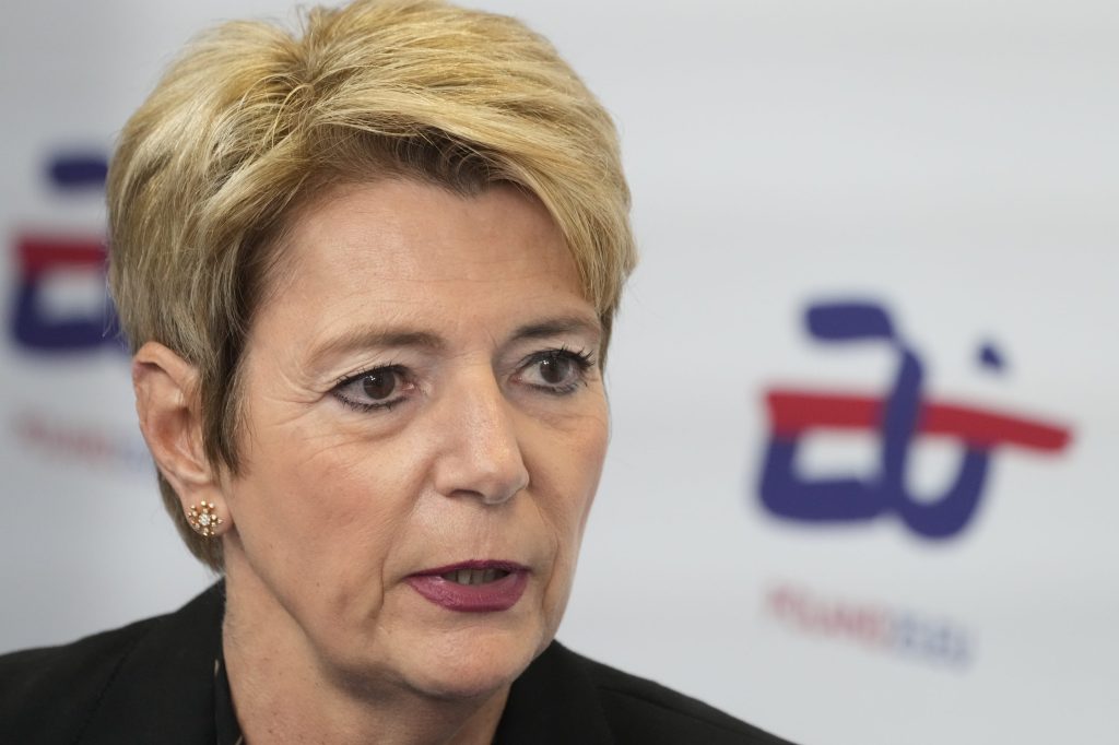 Swiss president rushes to DC for crunch talks with Trump after shocking ...