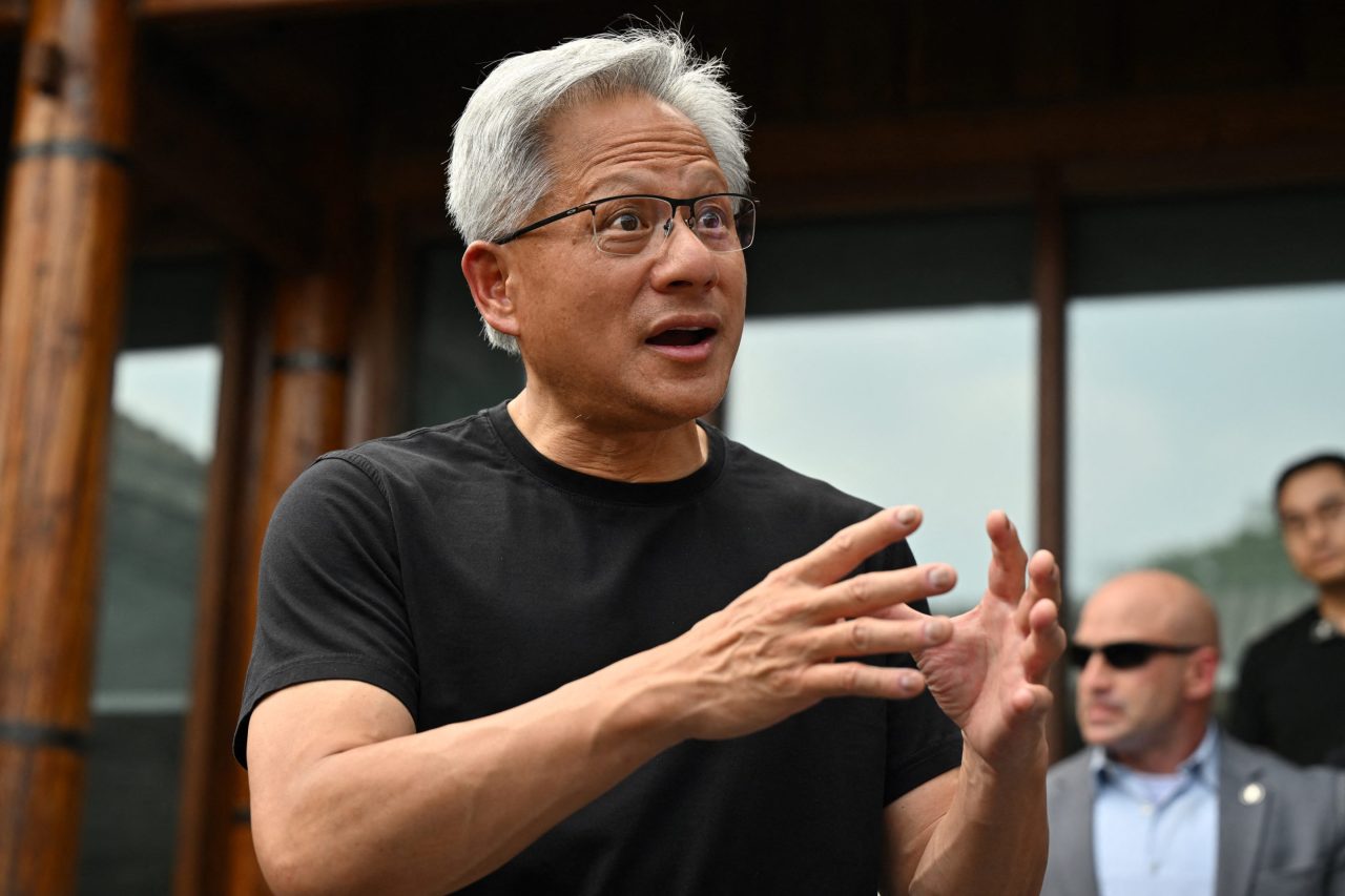 Nvidia’s CEO Jensen Huang says electricians and plumbers will be needed ...
