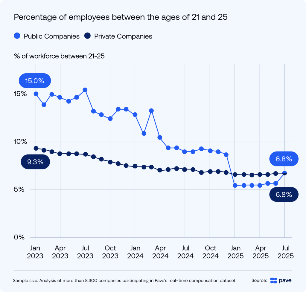 Silicon Valley's graying workforce: Gen Z staff cut in half at tech ...