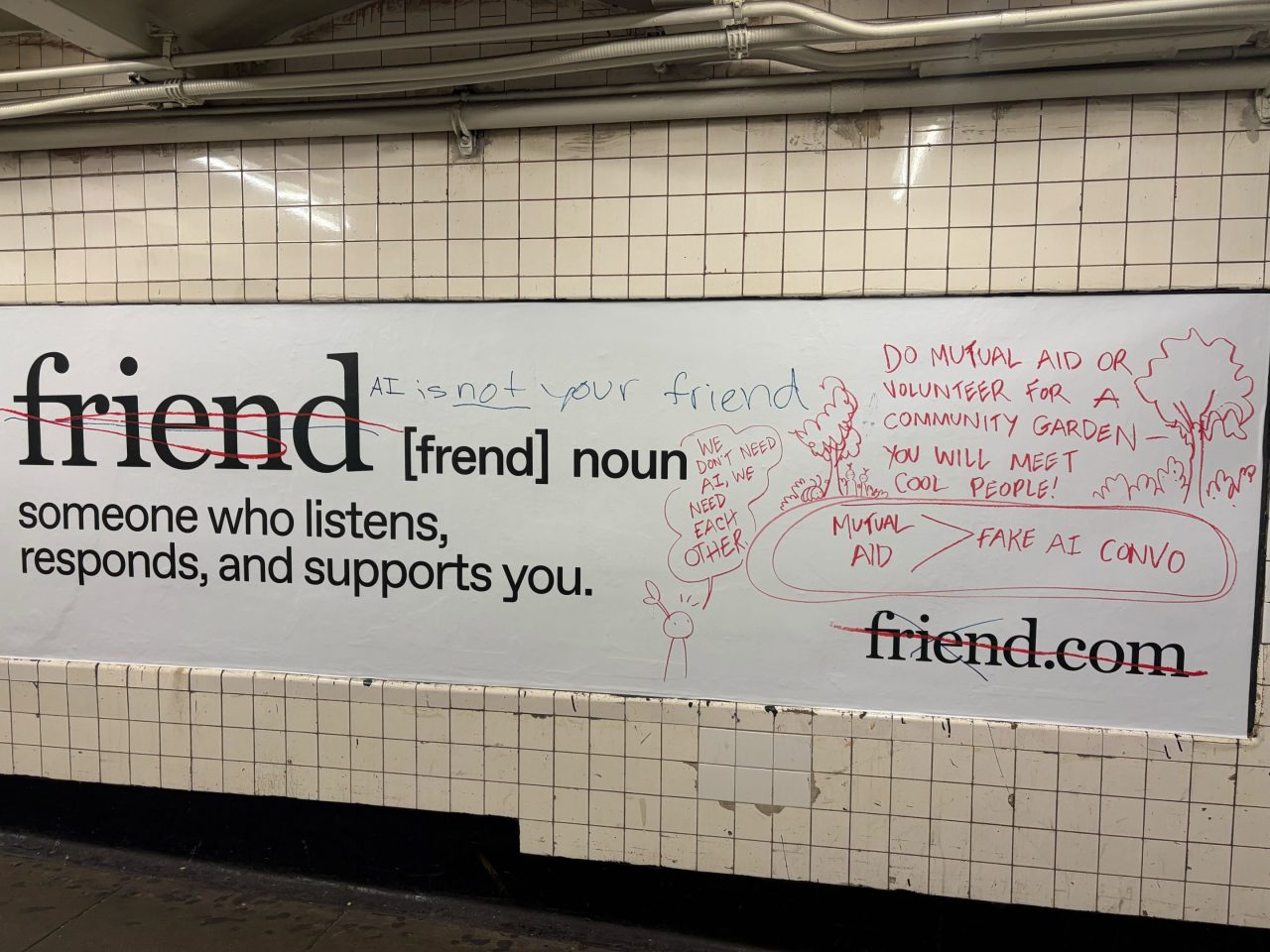The 22-year-old AI CEO behind Friend.com necklace welcomes graffiti on ...
