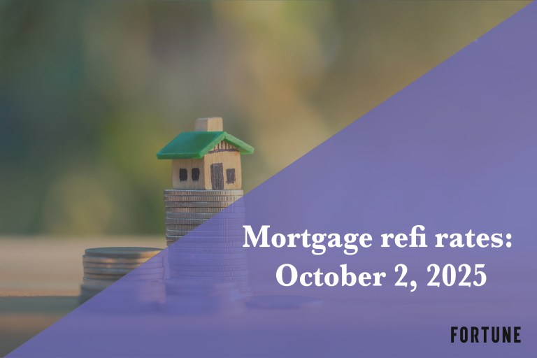 Current refi mortgage rates report for Oct. 2, 2025 | Fortune