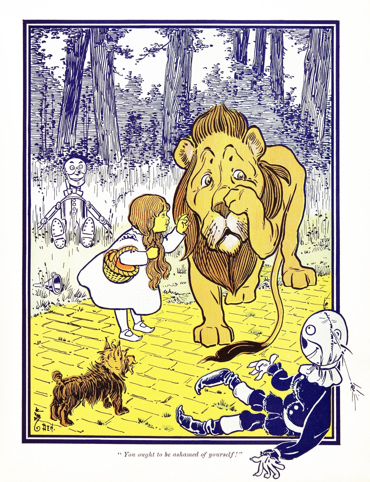 The yellow brick road from 'The Wizard of Oz' is a gold allegory with a ...