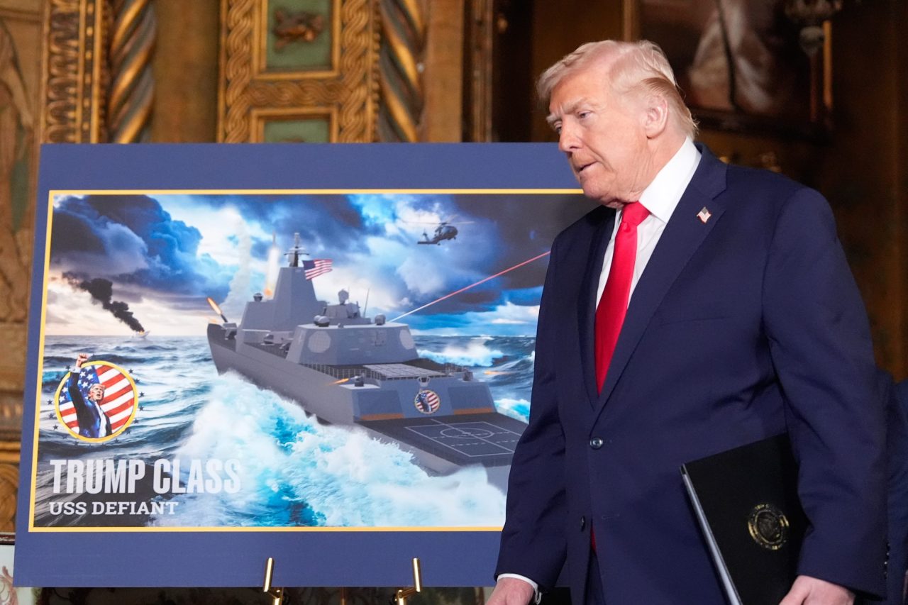 Trump will lead the design of his new class of warships 'because I’m a ...
