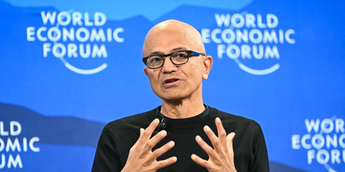Microsoft CEO Satya Nadella’s biggest AI bubble warning yet is a ...