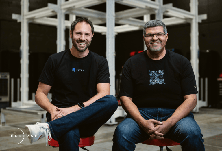 Mytra's Chris Walti (L) and Ahmad Baitalmal (R). Mytra