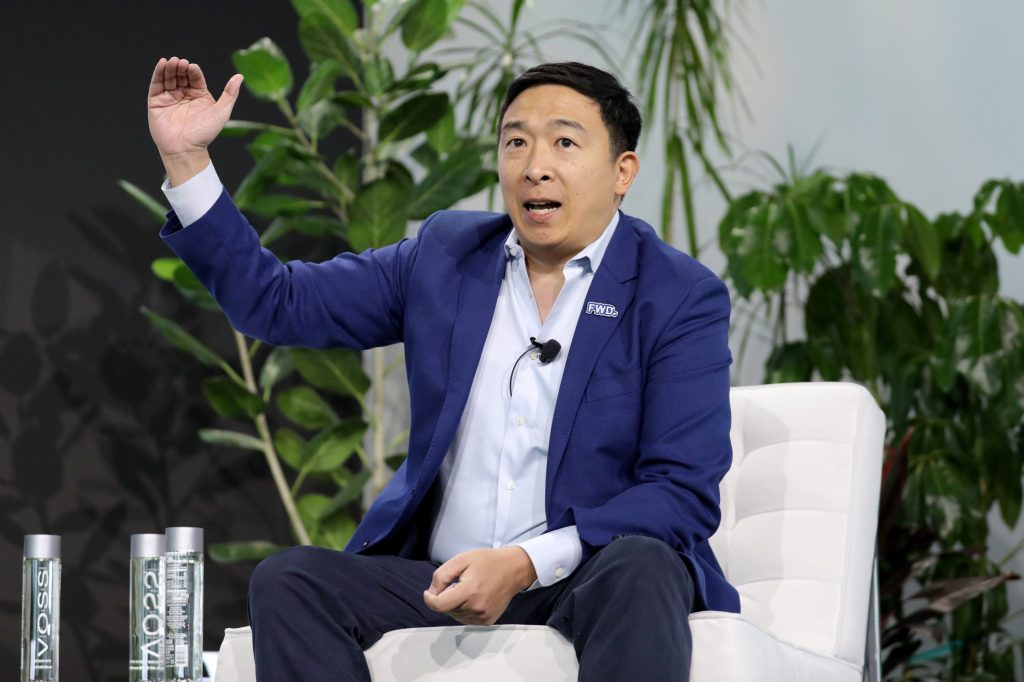 Ex–presidential candidate Andrew Yang warns that millions of white ...