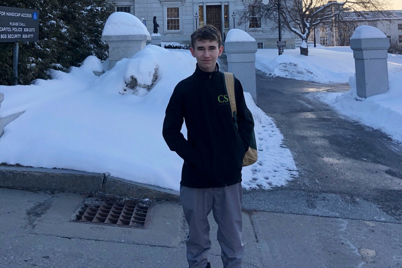 Meet the 14-year-old running for governor of Vermont—he has a message ...