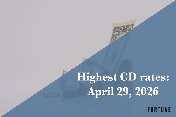 Top CD rates April 29, 2026: Lock in up to up to 4.20% | Fortune
