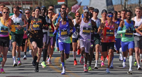 Nike’s ’Walkers Tolerated’ sign at the Boston Marathon was meant to ...